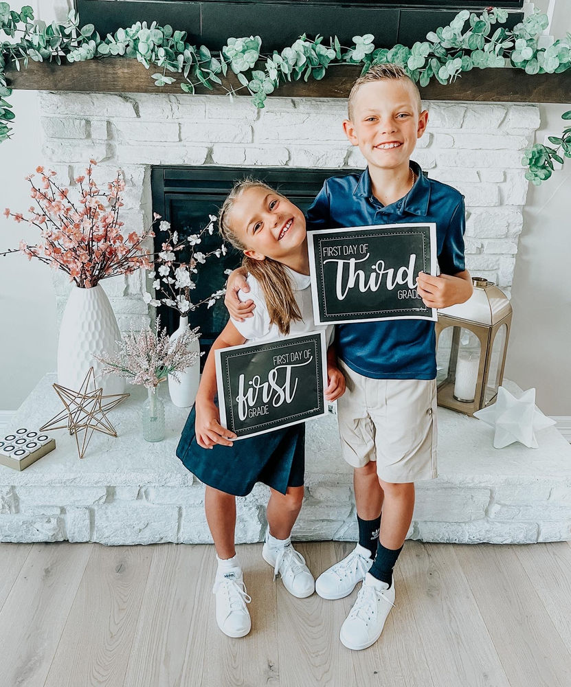 Back to School Cups + Signs