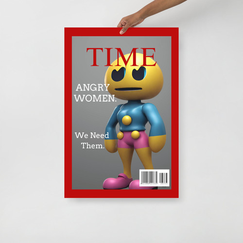 Poster -The Angry Woman ISSUE | TGCALLC