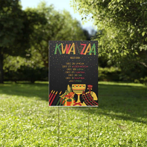 Yard Sign | The Kwanzaa Shop