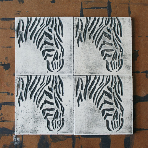 Zebra Tile | Earthly Mosaics