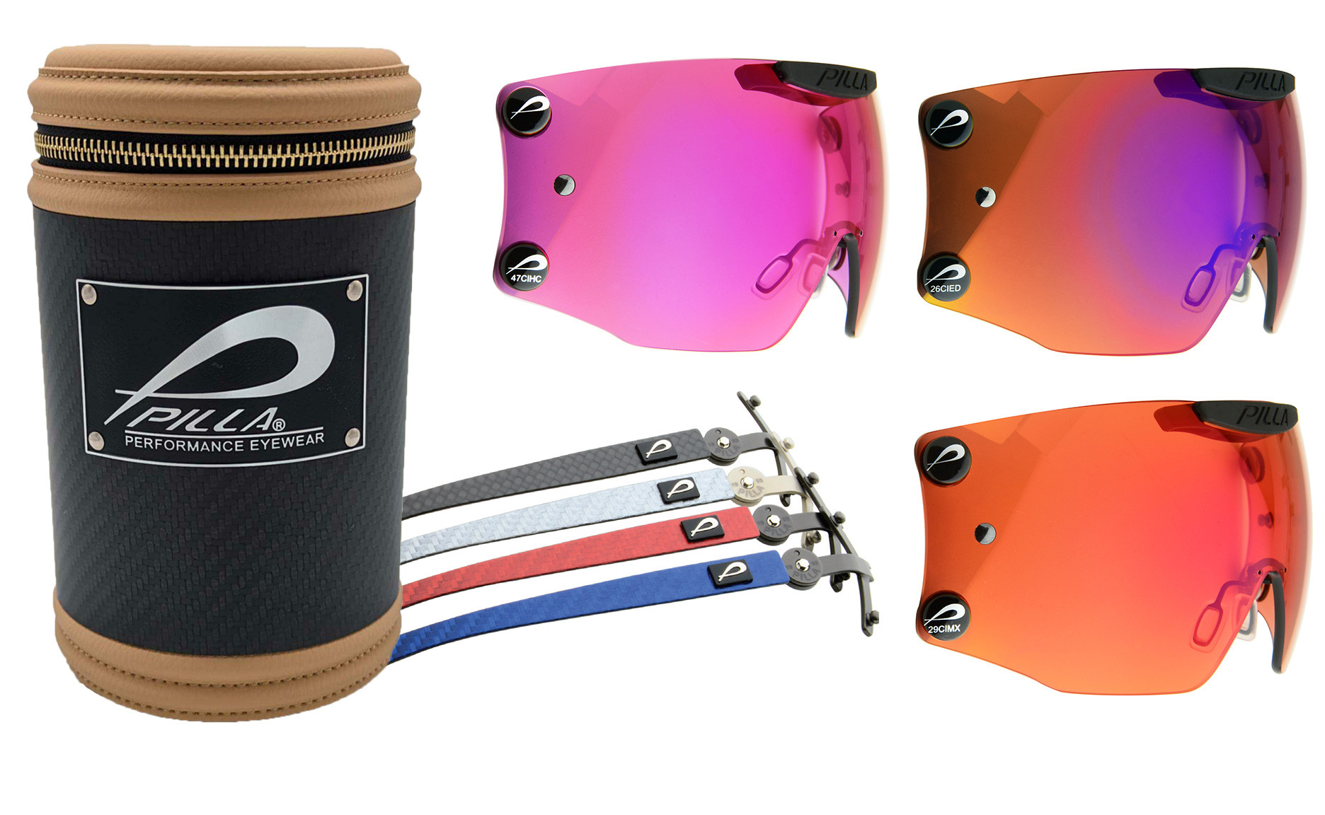 Pilla Eyewear Kits | ClayTargetVision.com | Pilla Eyewear