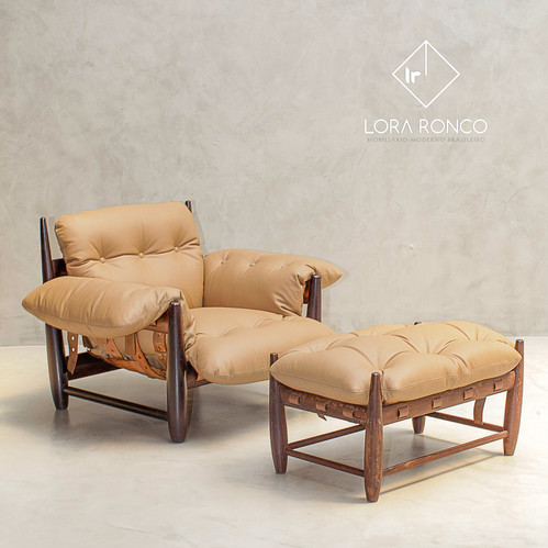 Poltrona Mole Sérgio Rodrigues autêntica jacarandá - 1957 | Lora Ronco Galeria