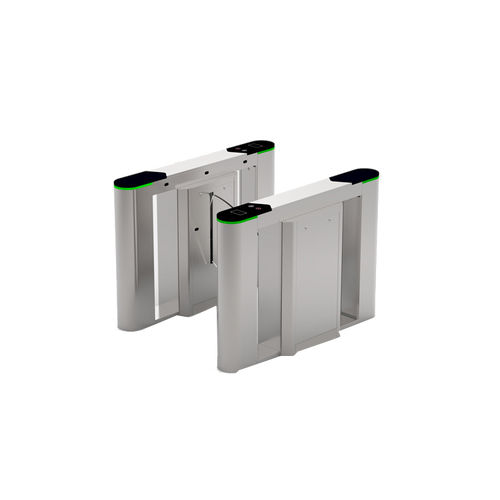 Two-lane Flap Barrier Turnstile FBL6000 Pro | ZKTeco USA