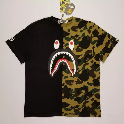 BAPE camo shark mouth green with black | My Site 1