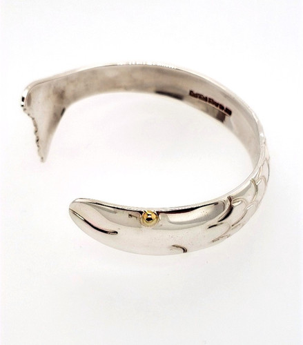 Fish Cuff Bracelet - Sterling Silver | Artful Hand Gallery