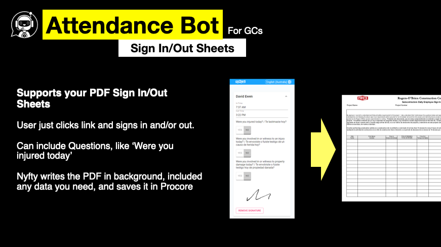 Automate Sign In and Sign Out Sheets with Nyfty's Attendance Bot for ...
