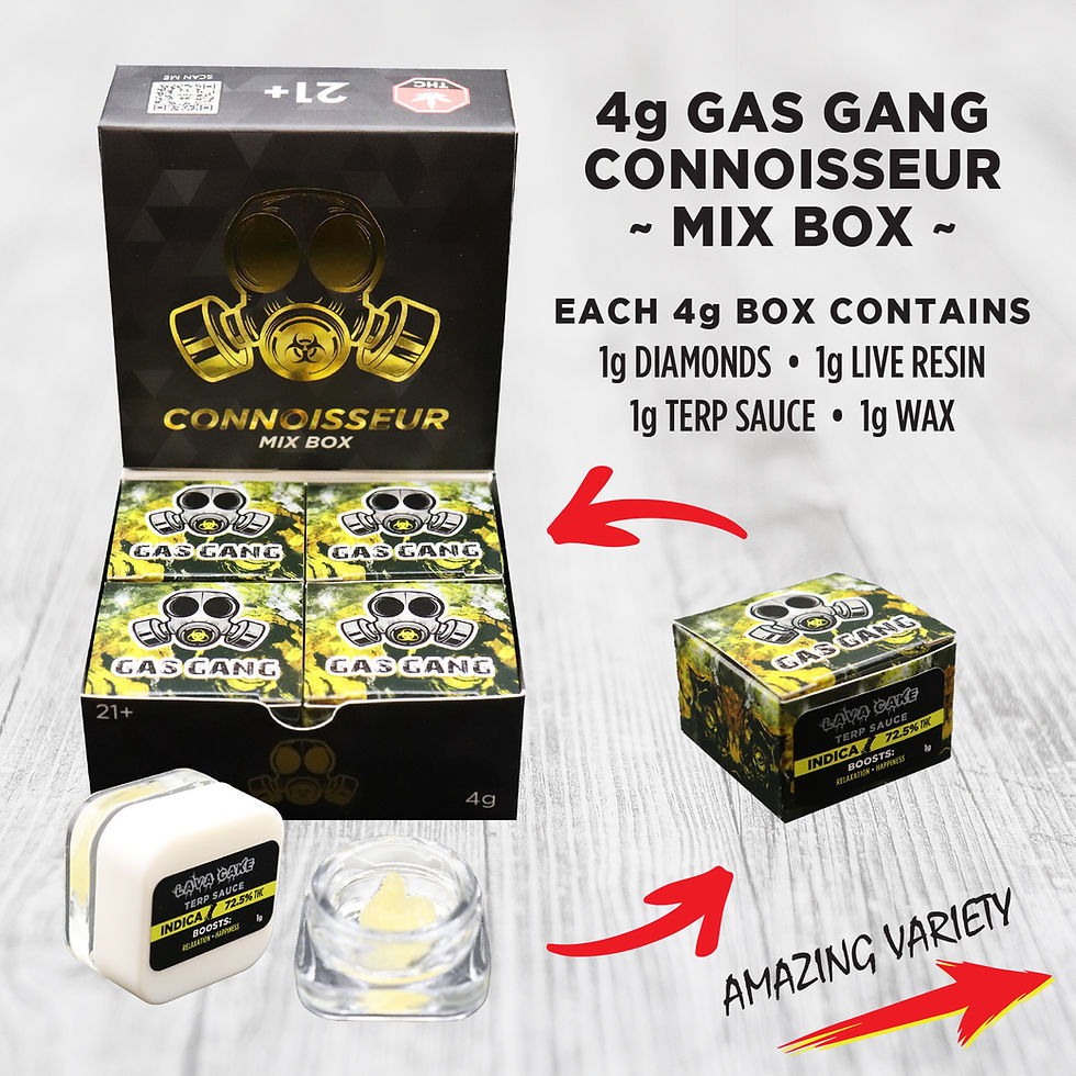 Connoisseur/Concentrates | Gas Gang Official