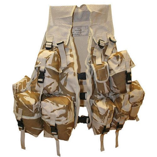 Highlander Desert Camo Infantry Assault Vest | T.W Ryder, Birmingham