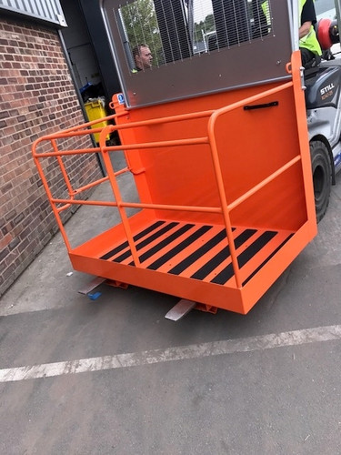 Telehandler Fork Mounted Wide Access Platform | Rocket Rentals Ltd ...