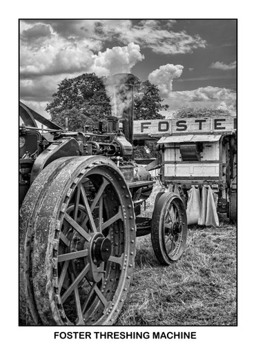 A 1910 Steam Engine and Foster Thresher | George Fossey
