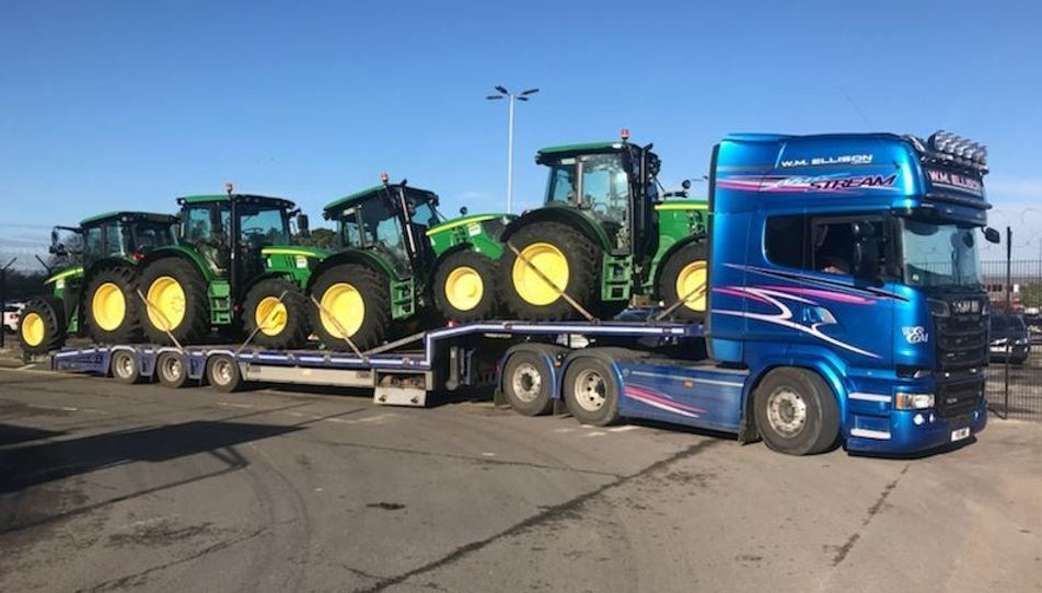 Machinery transport | W.M Ellison Limited