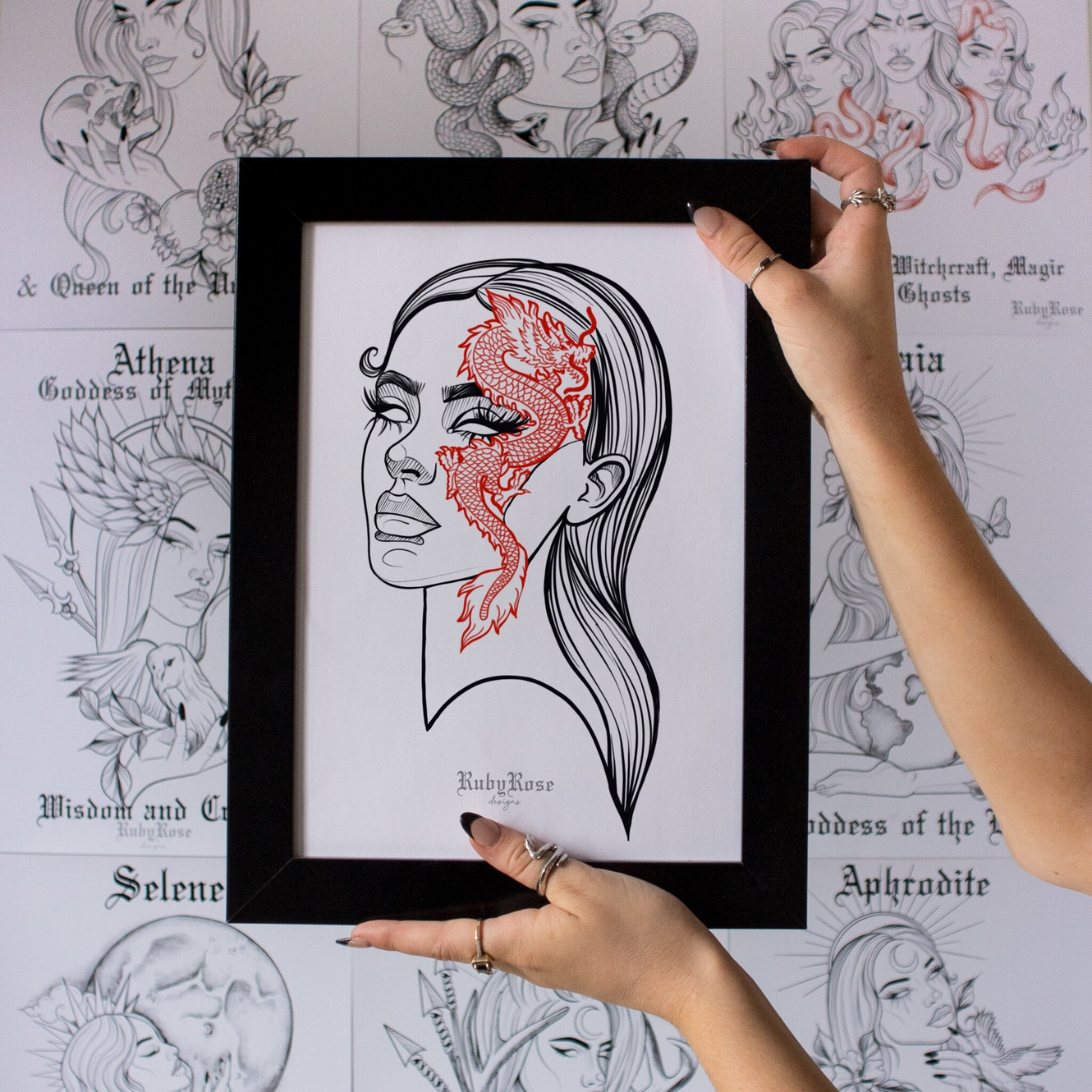 ruby rose coloring page