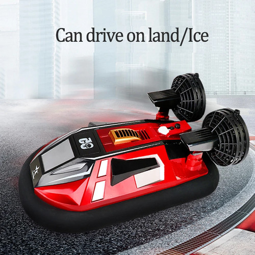 Amphibious Land Water Remote-Controlled Hovercraft Simulation Boat ...