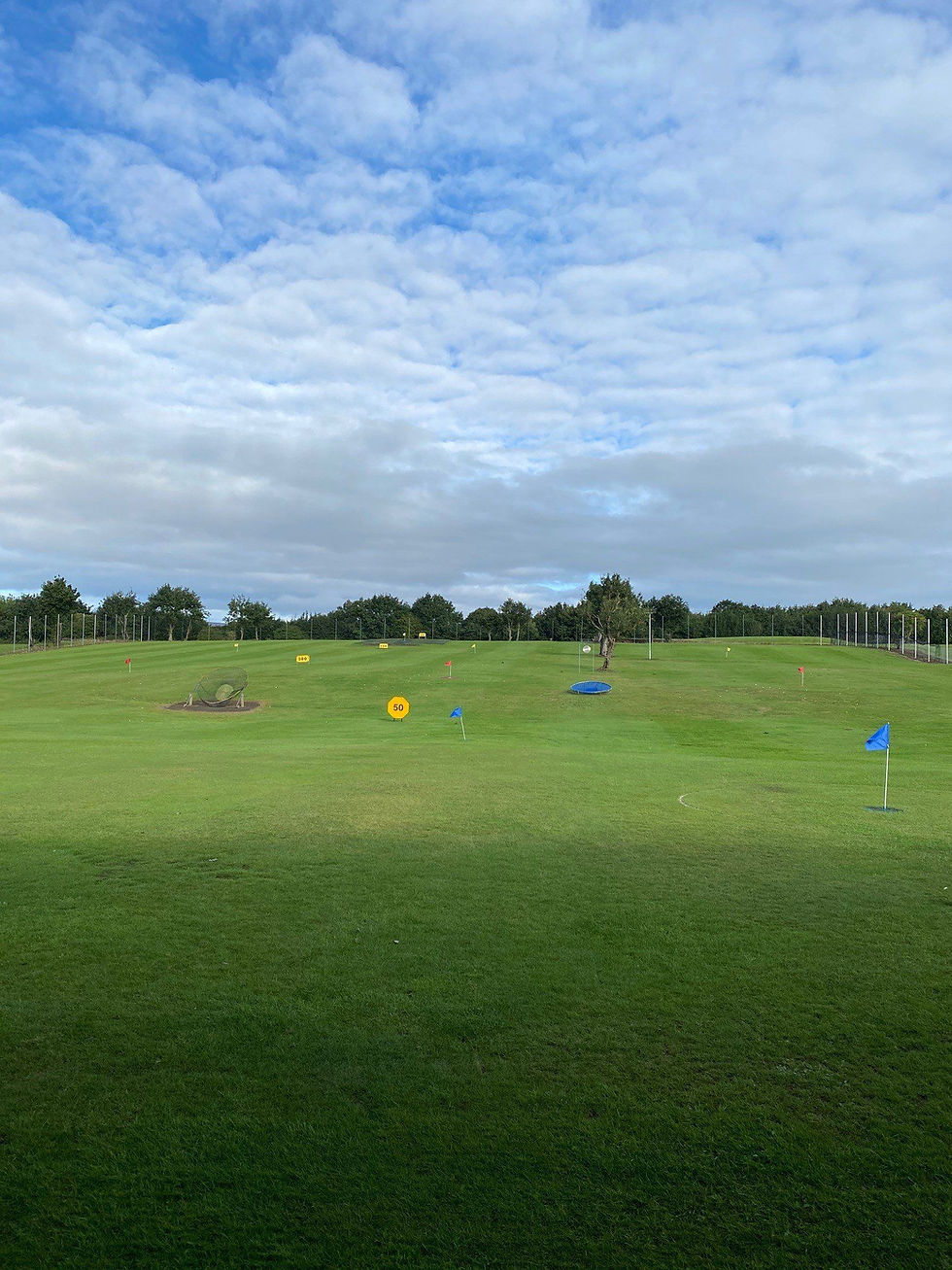 Modern driving range | Moor View Golf Centre Ltd