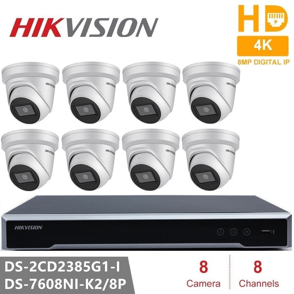 Dropship Hikvision 8MP IP Camera Kits - Syncee
