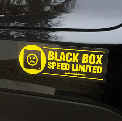 Black Box Car Sticker | Black Box Stickers
