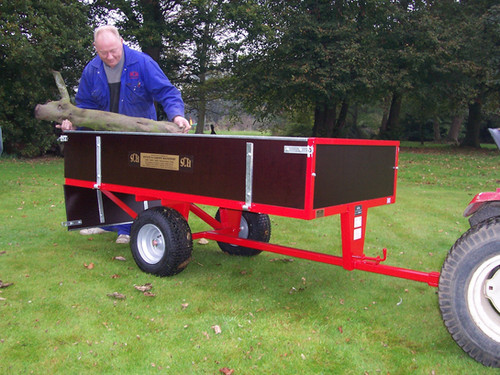 SCH GWTS15 15cwt Timber Tipping Trailer | Cheltenham Garden Machinery
