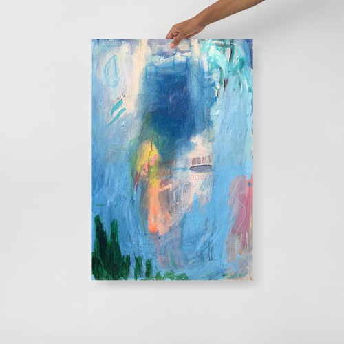 "blue field" | Sean Hemeon Artist