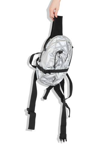 Danskin silver small backpack | esdepartment