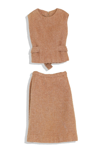 60s women's tweed set up | esdepartment