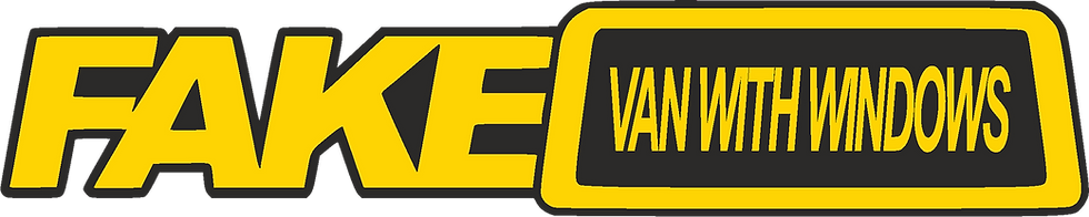 FAKE VAN WITH WINDOWS | buxtonstickershop
