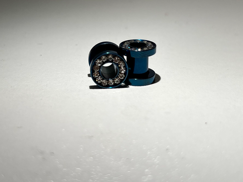 Blue Iced JT Chicago Screws(2) | Paintball Drip
