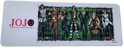 Jojo Golden Wind Cast Mouse Pad | Anime Paradaisu