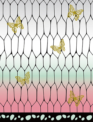 Demon Slayer Shinobu Pattern Blanket | Anime Paradaisu