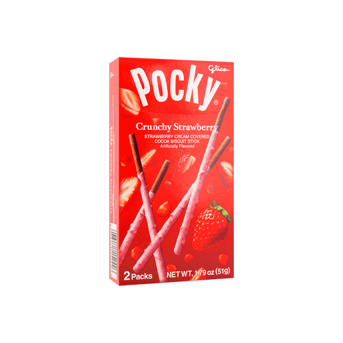 Crunchy Strawberry Pocky 1.79oz | Anime Paradaisu