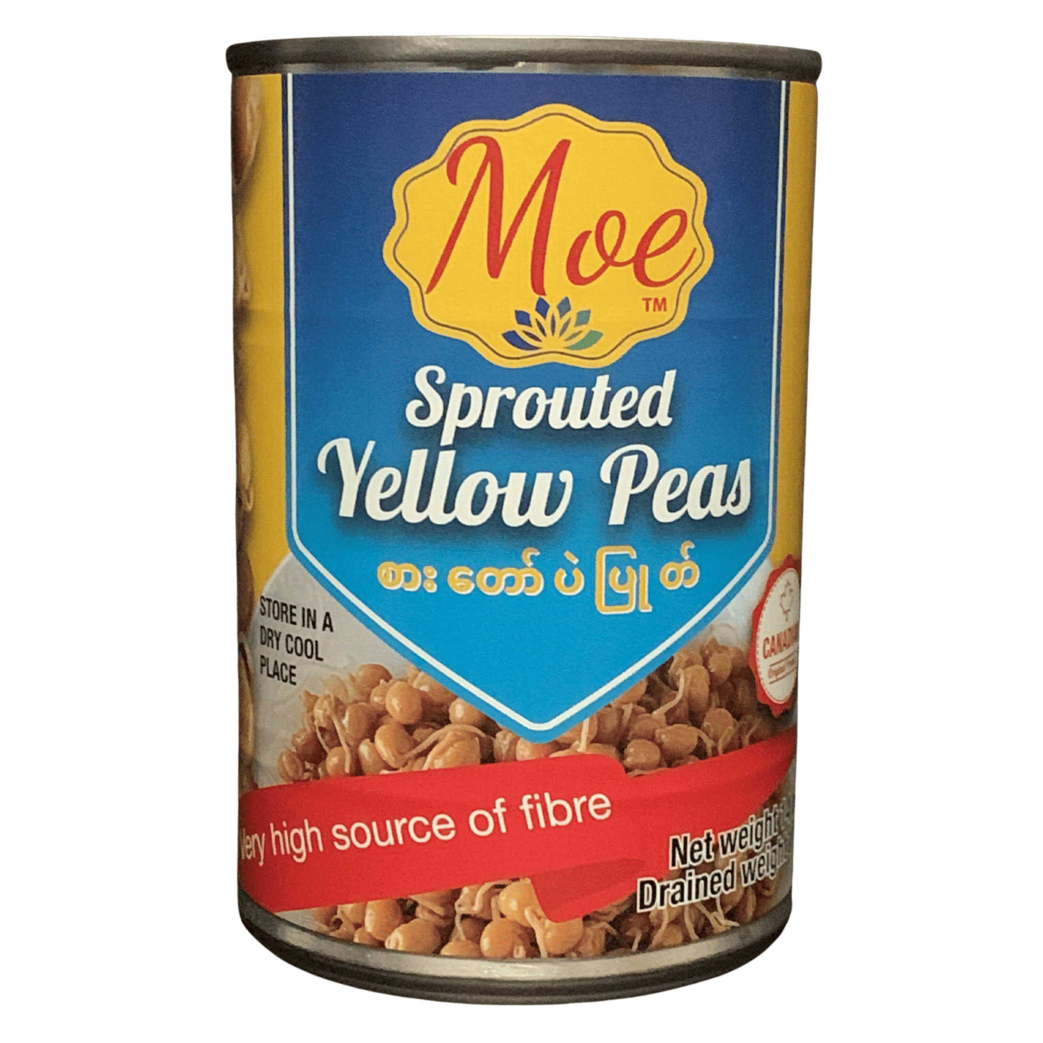 Sprouted Yellow Peas: Canned | A&A Greenilla Food L