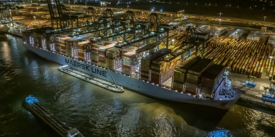 Record call size van 19.677 teu voor ‘Manila Maersk’ bij MPET