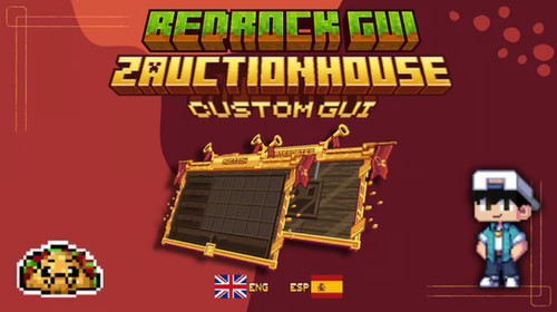 ZAuctionsHouse | Custom Gui | Bedrock | Tacostudios