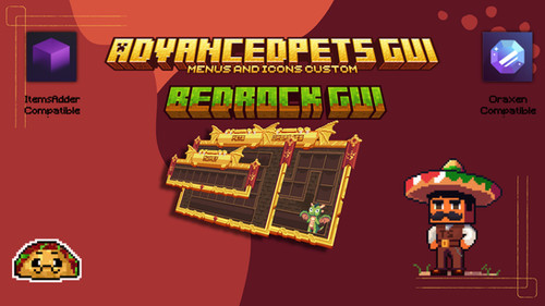 AdvancedPets | Custom GUI Bedrock | Tacostudios