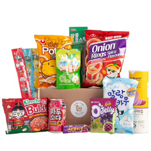 Korean Snack and Sweets Box | Yum Yum Youth