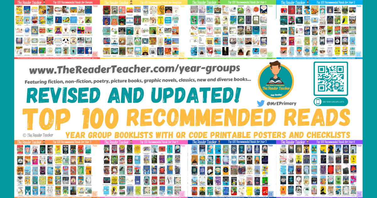 Reads | Best Books for Year Groups | The Reader Teacher