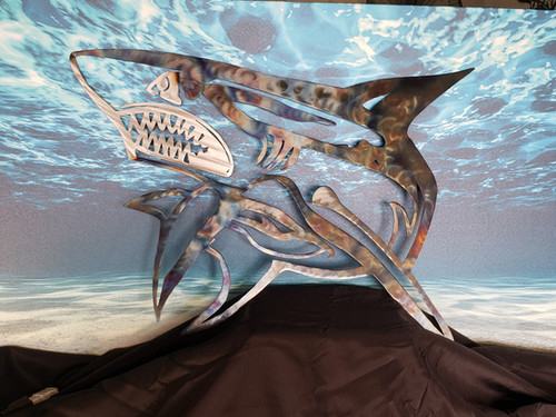 Mako Shark Heat Treated | Mystic Metal Design