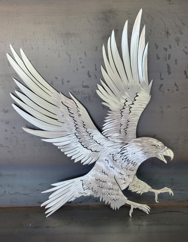 Eagle metal art eagle wall art american eagle bald eagle aluminum wall ...