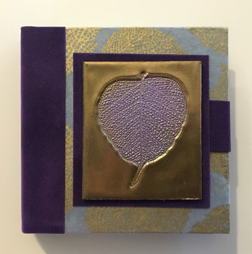 Purple Leaf Note Tote | Rain Spark Gallery