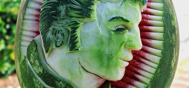 melon carvings