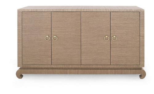 Merr Four Door 54" Sideboard in Brown | Christopher's Home