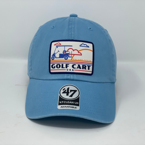 Golf Cart USA "Dad" Cap - 4700 Columbia Blue | Salado Cap Company