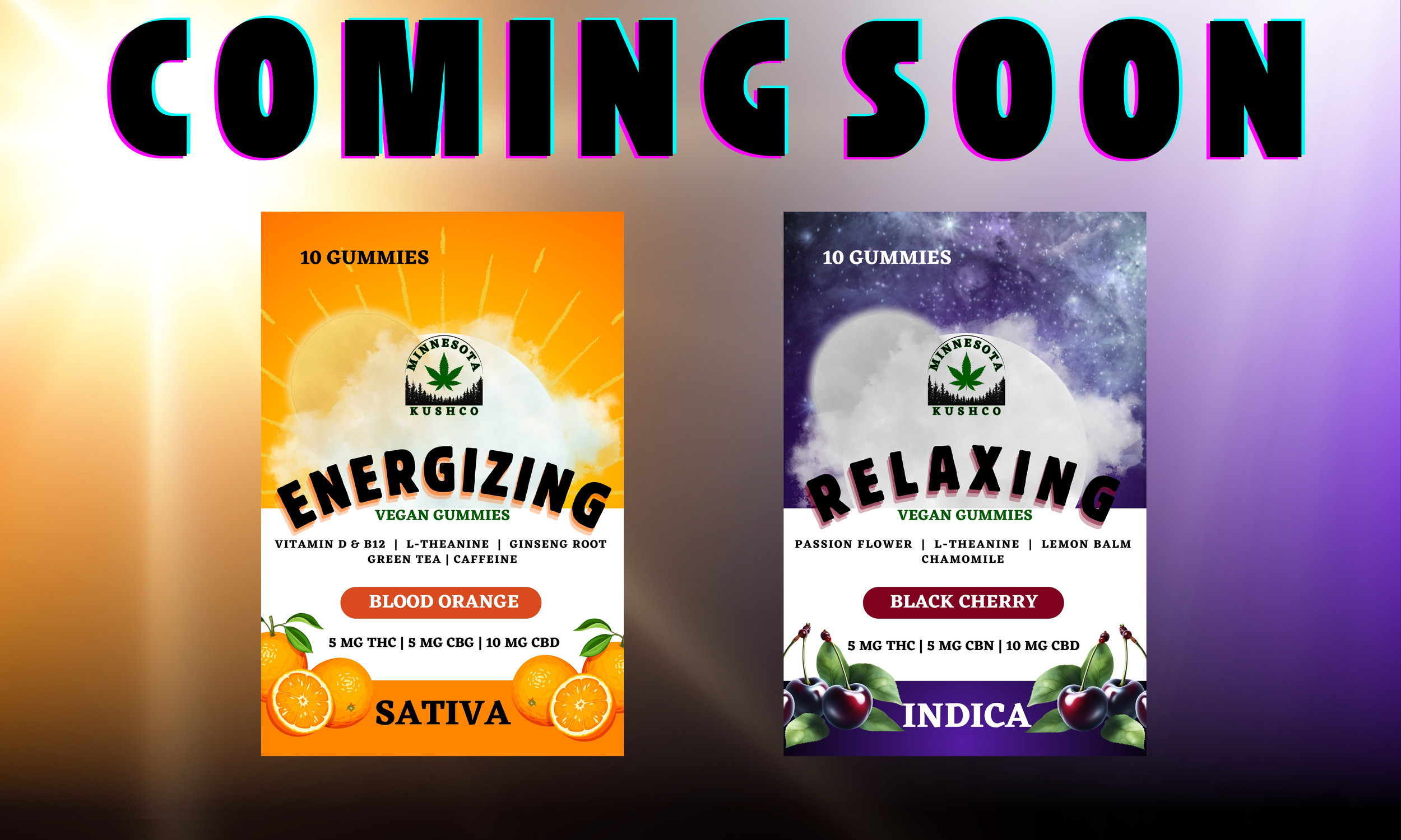 Discover the New Minnesota KushCo Gummies: Energizing Blood Orange and ...