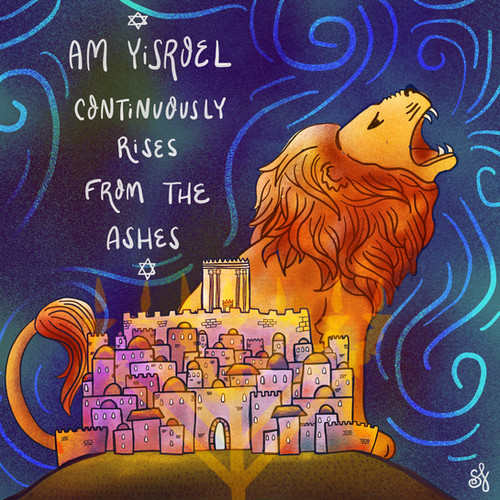 Rise From The Ashes Poster | Sefira Creative