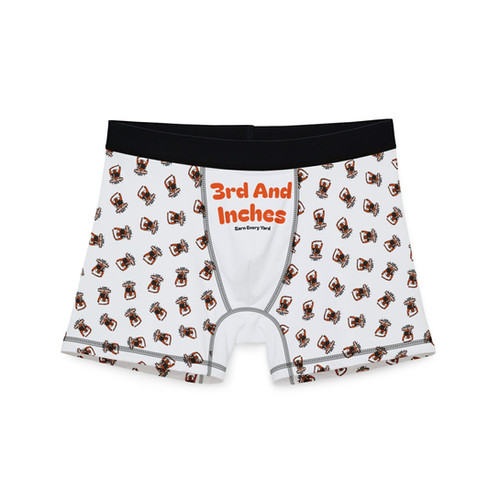 Men's Boxers - 3rd And Inches (Earn Every Yard) | The Third Down Guy