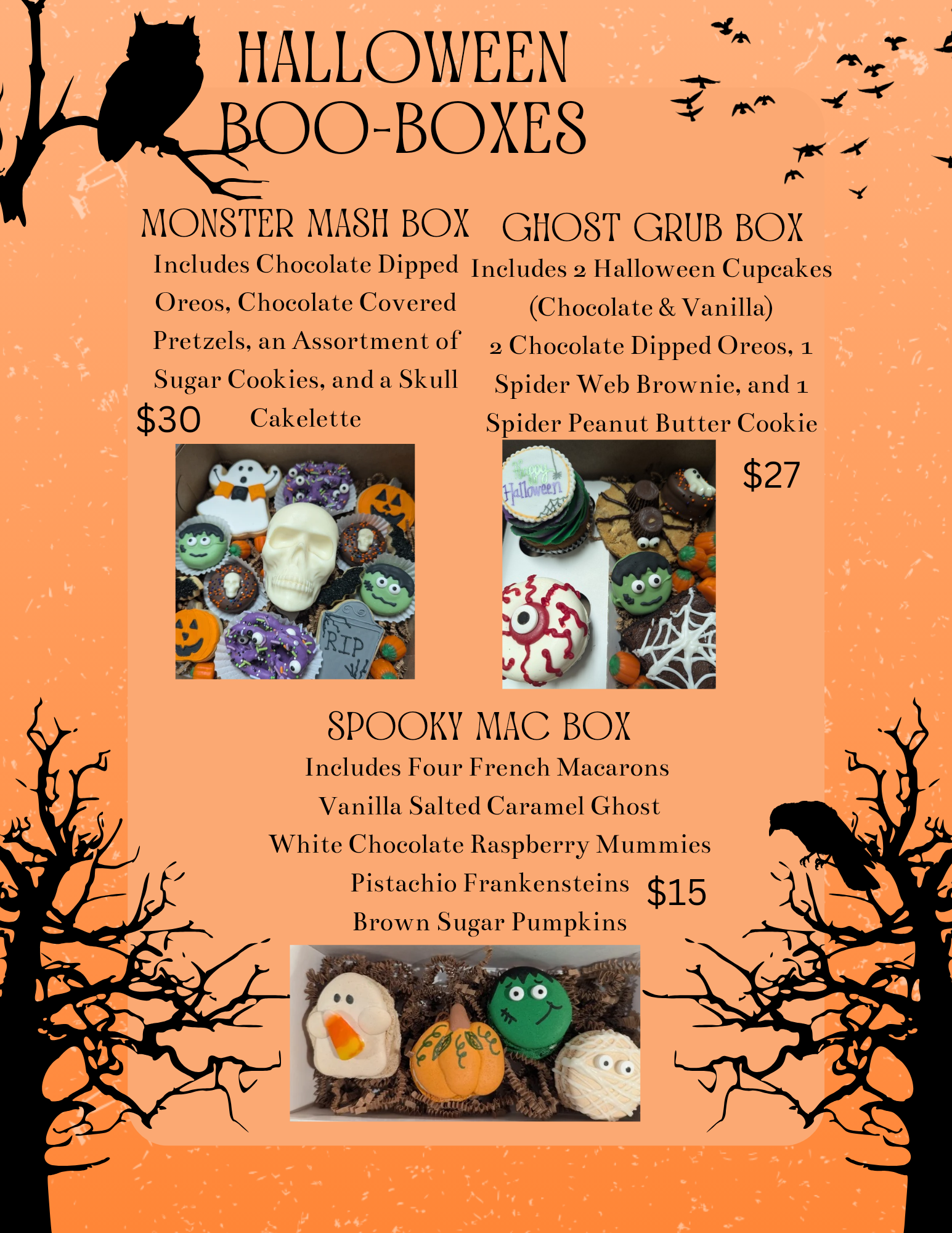 Thanksgiving Pre-order Menu | Whoopie-Doo