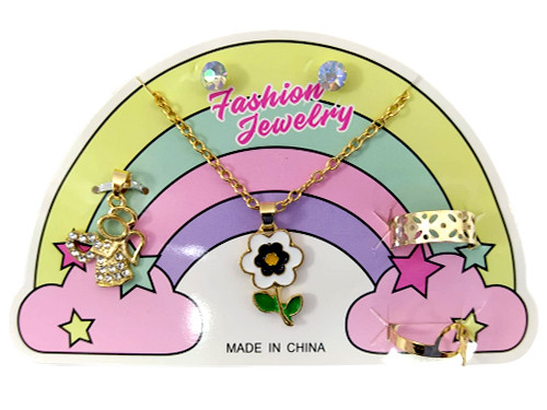 [SET-175-1147E] SET COLLAR + AROS | AbigailModa