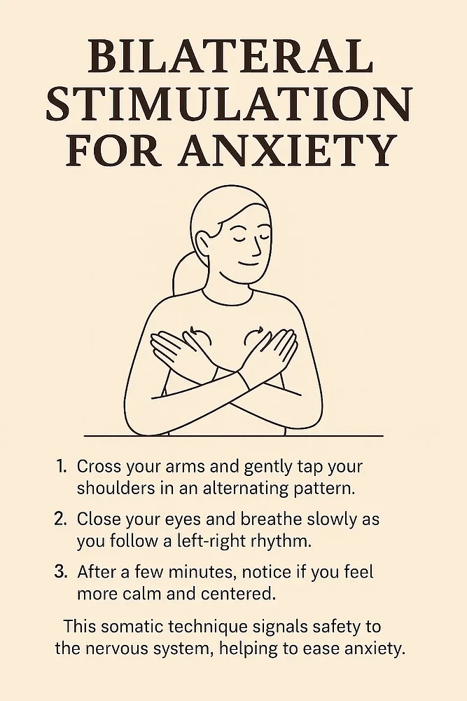 Bilateral Stimulation for Anxiety: Simple Tapping Techniques That Calm ...