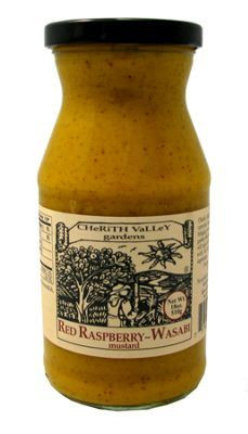 Red Raspberry Wasabi-Mustard | Branch & Vine Cooks