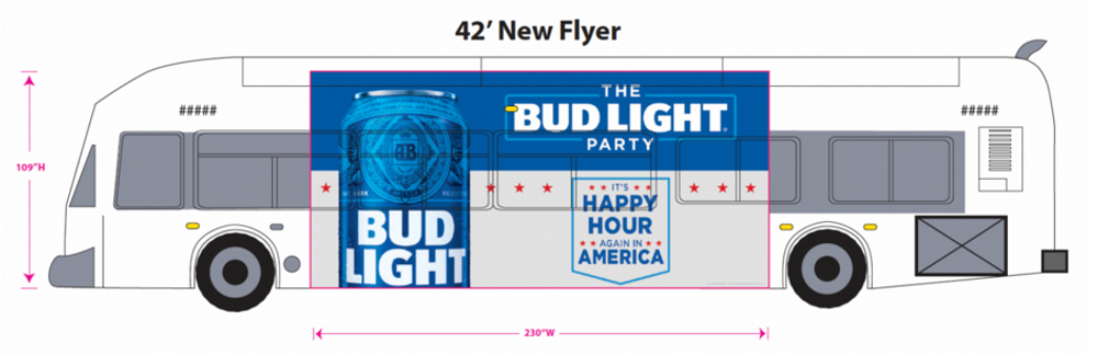 ABC Imaging Wins Historic Grand Format Printing Bus Wrap Program