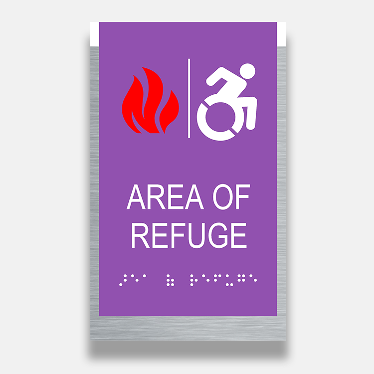 ADA - Area of Refuge Sign | ABC Equipment Store